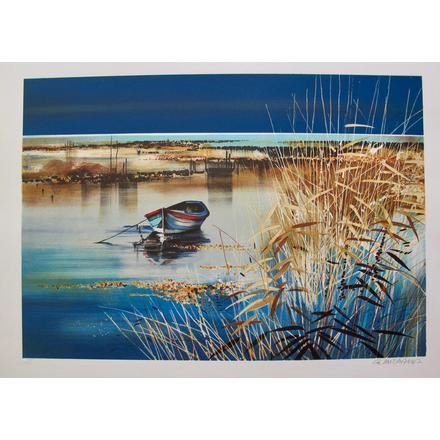 Gilbert Michaud | Blue Lagoon | MutualArt