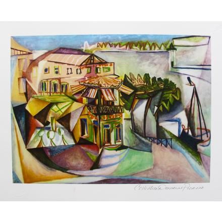 Pablo Picasso | CAFE AT ROYAN | MutualArt