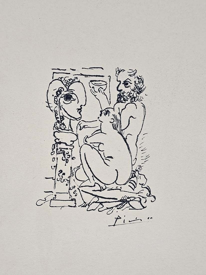 Pablo Picasso | Minotauro Agonizando (1980) | MutualArt