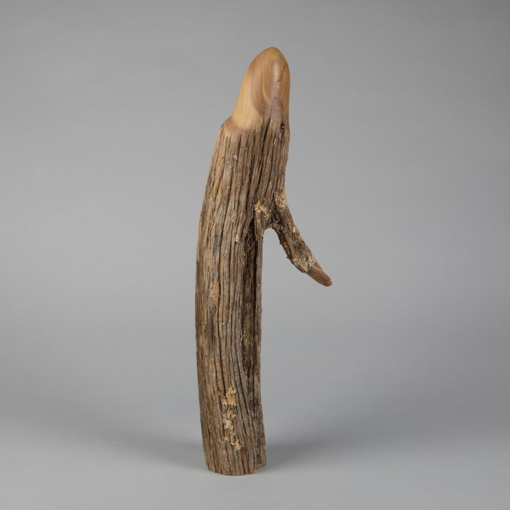 Daniel Barela | Pair of Bultos: Santo with Cross | MutualArt