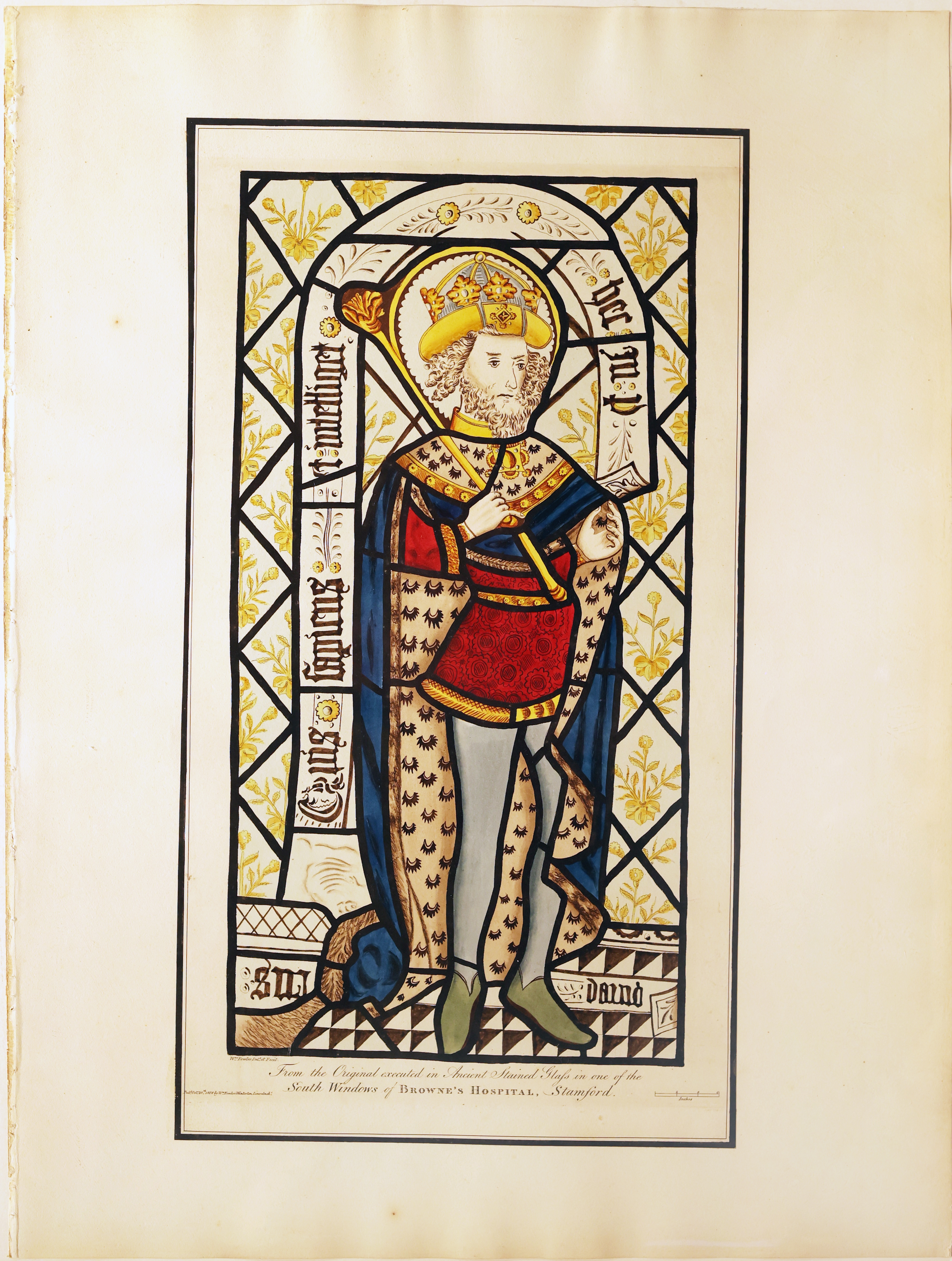 William Fowler | From the Original executed in Ancient Stained Glass in ...