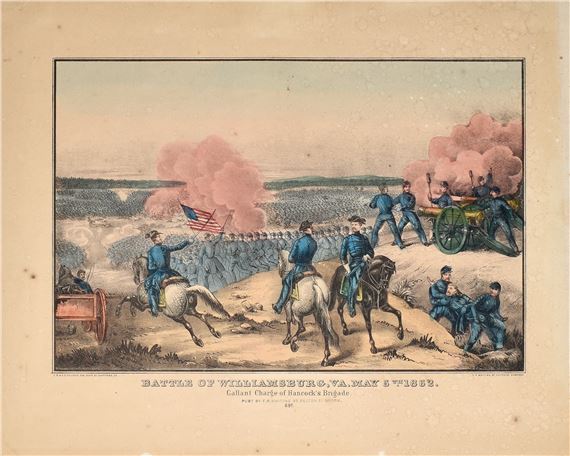 E. B. & E .C. Kellogg | Battle of Williamsburg, Va May 5, 1862 (1862) | MutualArt