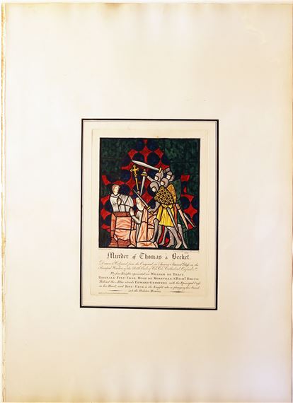 William Fowler | Murder of Thomas a Becket (1832) | MutualArt