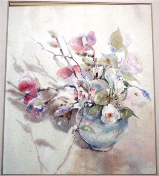 Cynthia Hundleby | Sill Life of Flowers | MutualArt