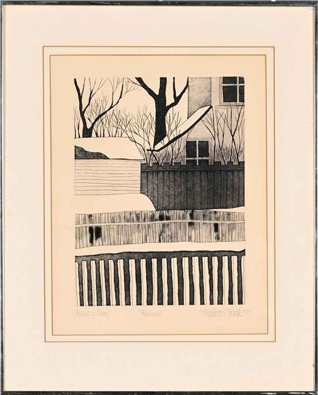 Moira Clark | Fences (1977) | MutualArt