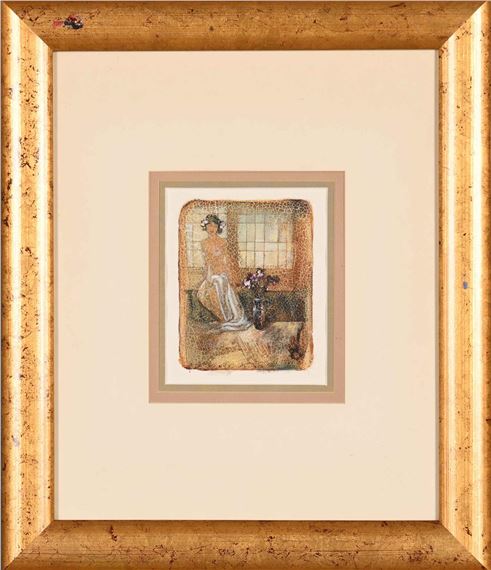 Simon Addy | Female Nude by a Window (1992) | MutualArt