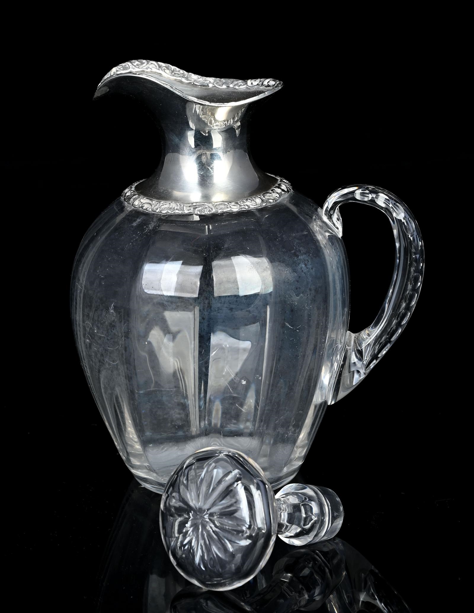 William Comyns | George V silver collared claret jug, William Comyns ...
