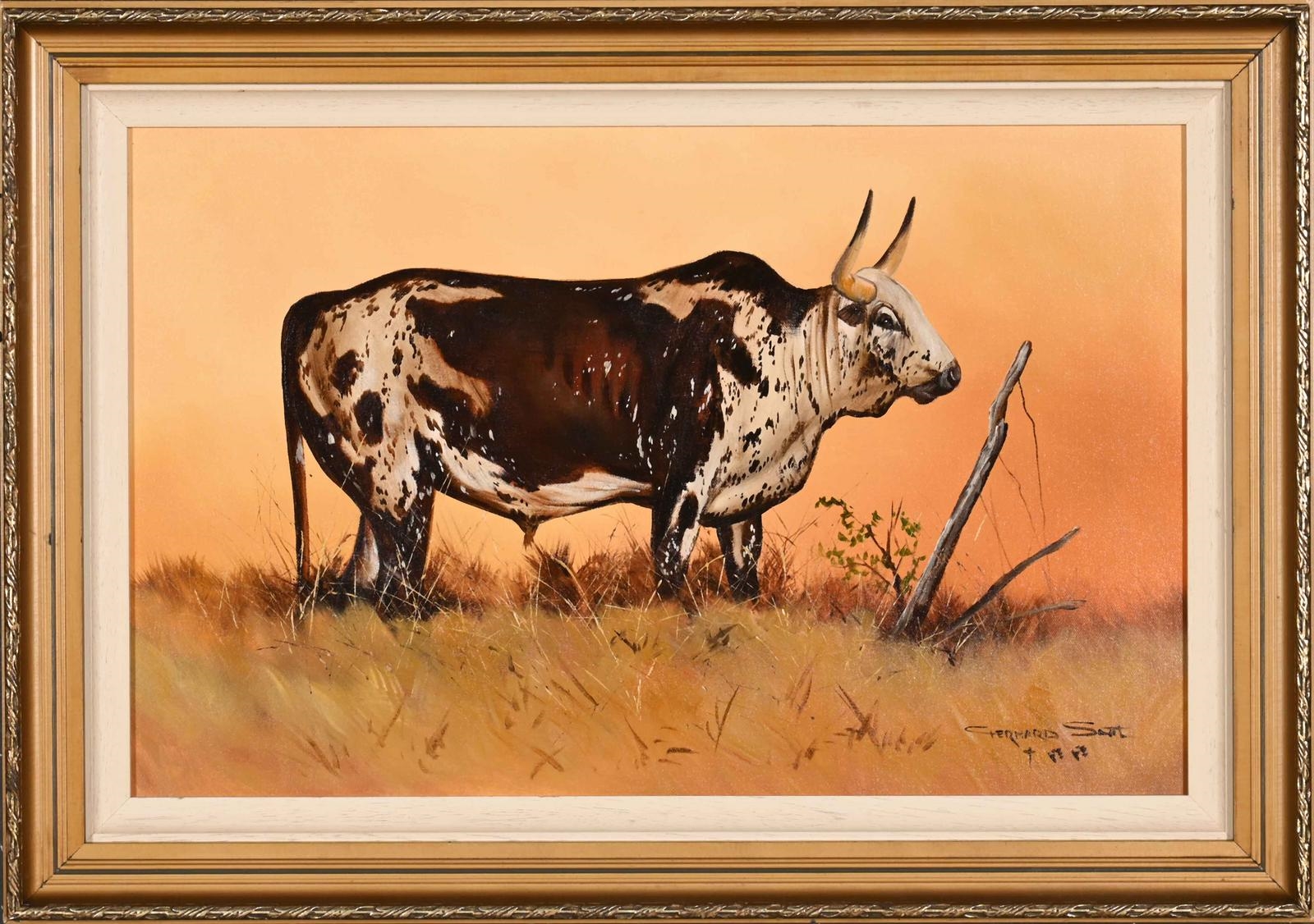 Gerhard Smit | Nguni Bull III | MutualArt