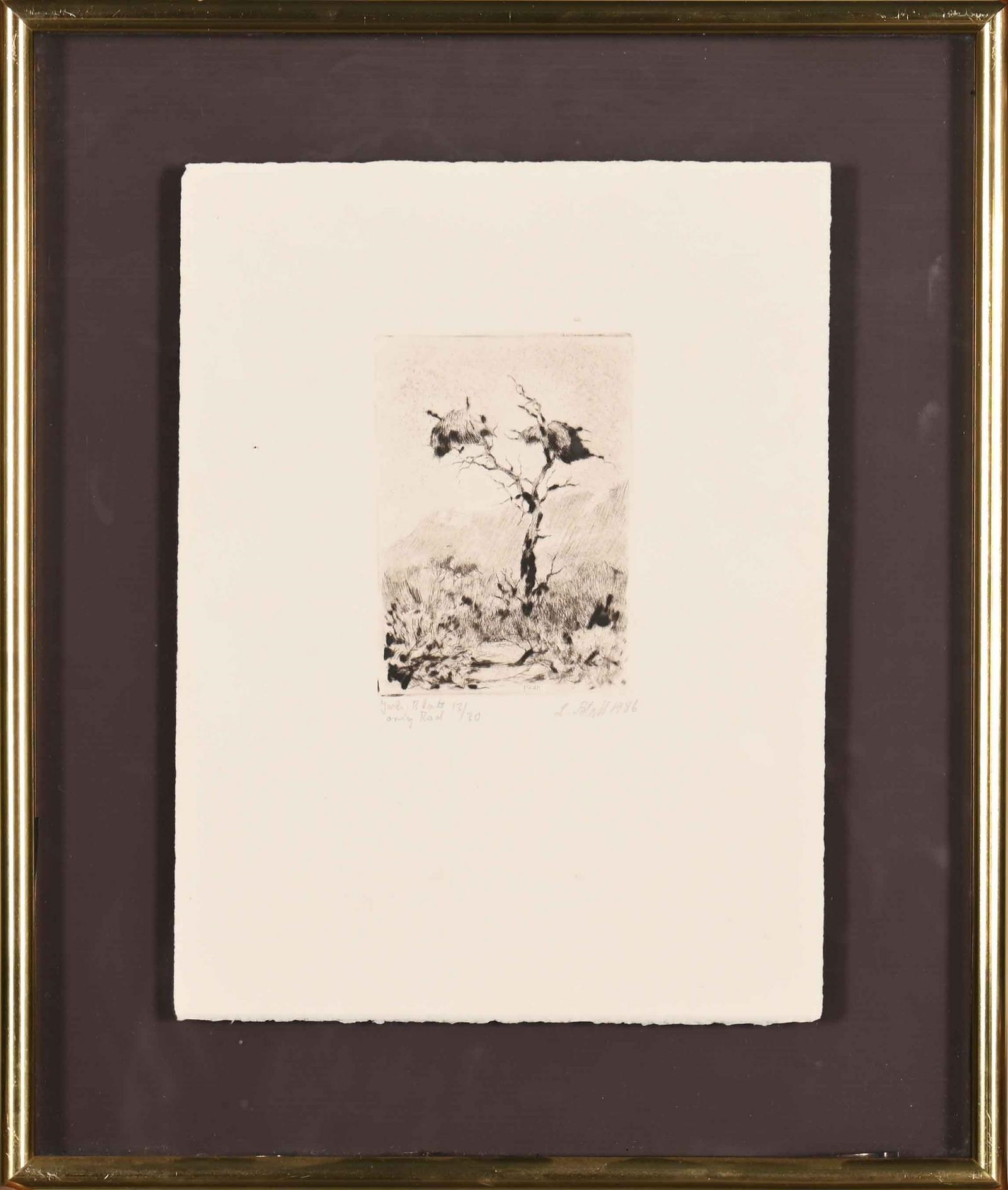 Johannes Blatt | After Johannes Blatt (South Africa, 1905 - 1972), Tree ...