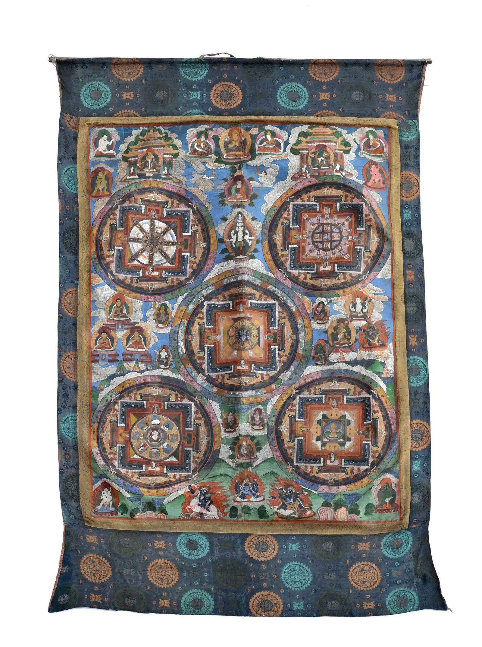 Tibetan School | Antique Tibetan Thangka | MutualArt