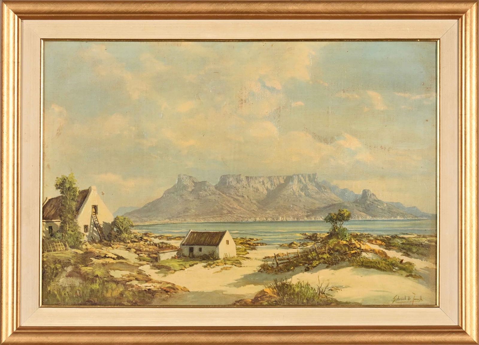 Gabriel Cornelis de Jongh | Table Mountain | MutualArt
