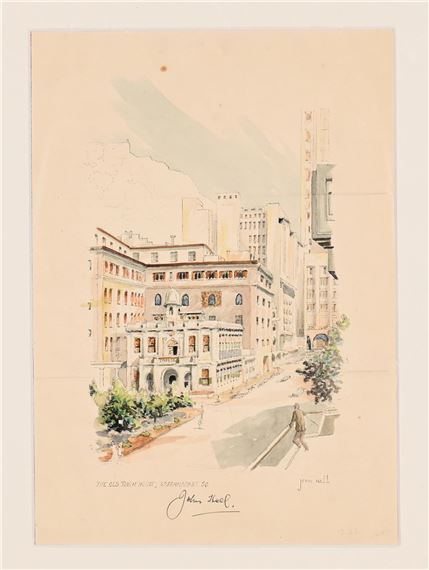 John Hall | The Old Town House | MutualArt