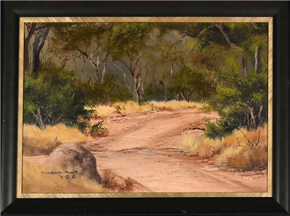 Gerhard Smit | Road Through a Forest | MutualArt