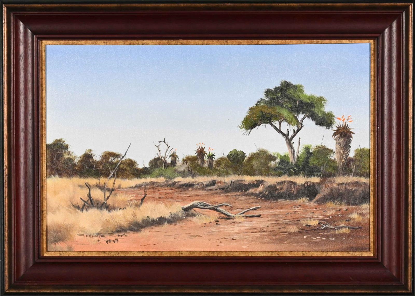 Gerhard Smit | Dry Riverbed in the Bushveld | MutualArt