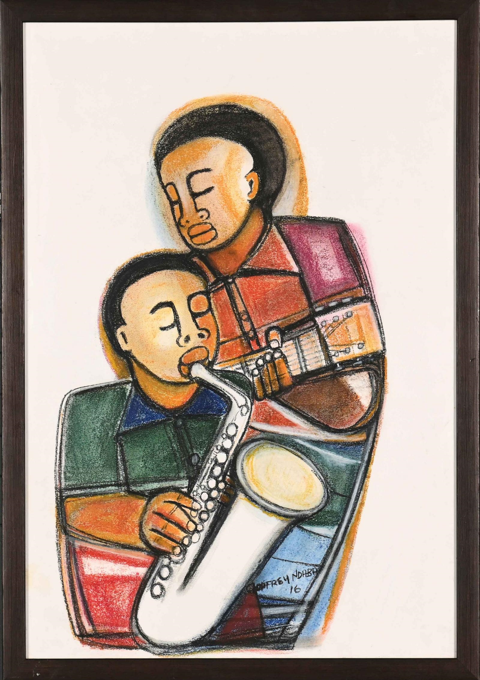 Godfrey Ndaba | Saxophonist and Guitarist (2016) | MutualArt