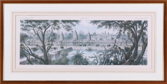 Louis Delaporte | VIEW OF ANGKOR | MutualArt