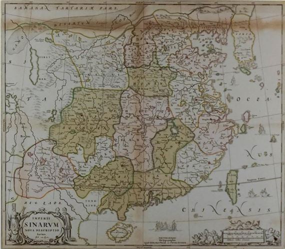 Johan Van Loon | MAP OF THE CHINESE EMPIRE | MutualArt