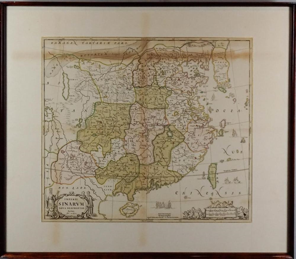 Johan Van Loon | MAP OF THE CHINESE EMPIRE | MutualArt