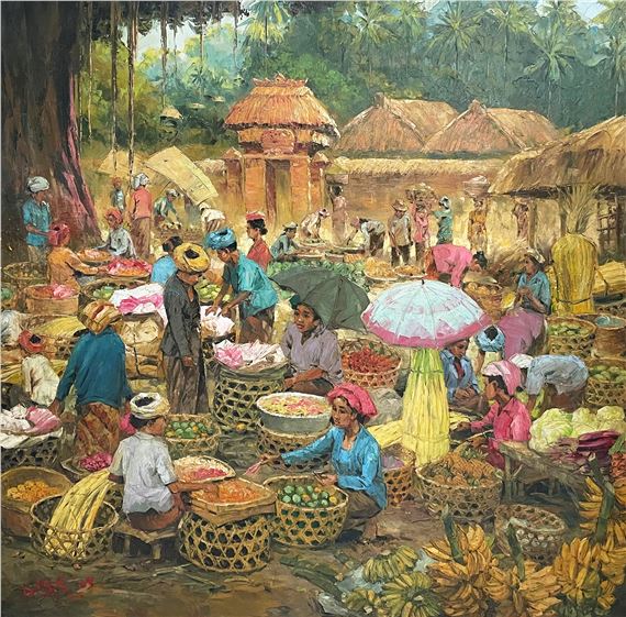 Kustin D. | Pasar Tradisional | MutualArt