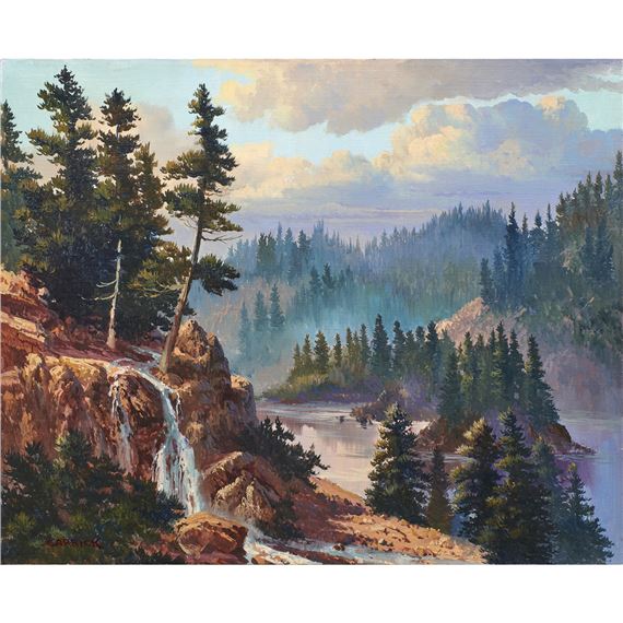 Beverly Jamison Carrick | The Waterfall | MutualArt