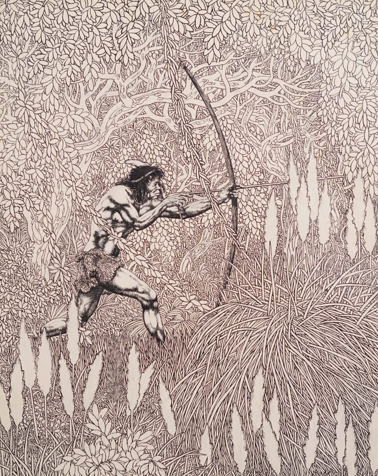 Alejandro Sirio | ORIGINARIO CON ARCO Y FLECHA | MutualArt