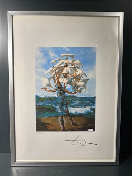Salvador Dalí | 'Homme au voilier' | MutualArt
