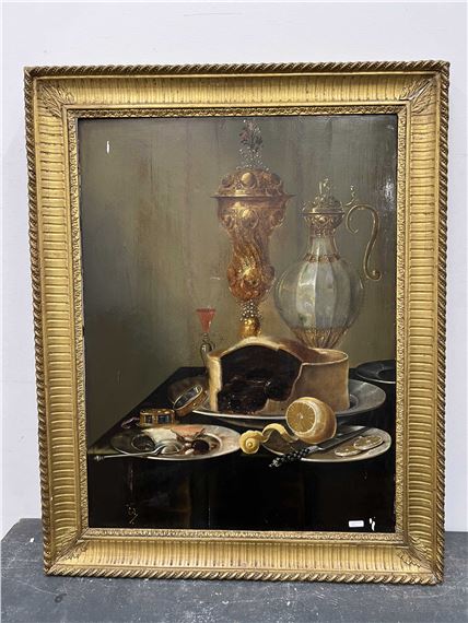 Willem Claesz. Heda | 'Nature morte au gâteau et au fruit' | MutualArt