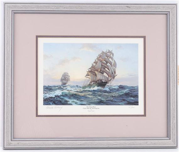 Charles Vickery | The Great Race: Cutty Sark & Thermopylae. | MutualArt