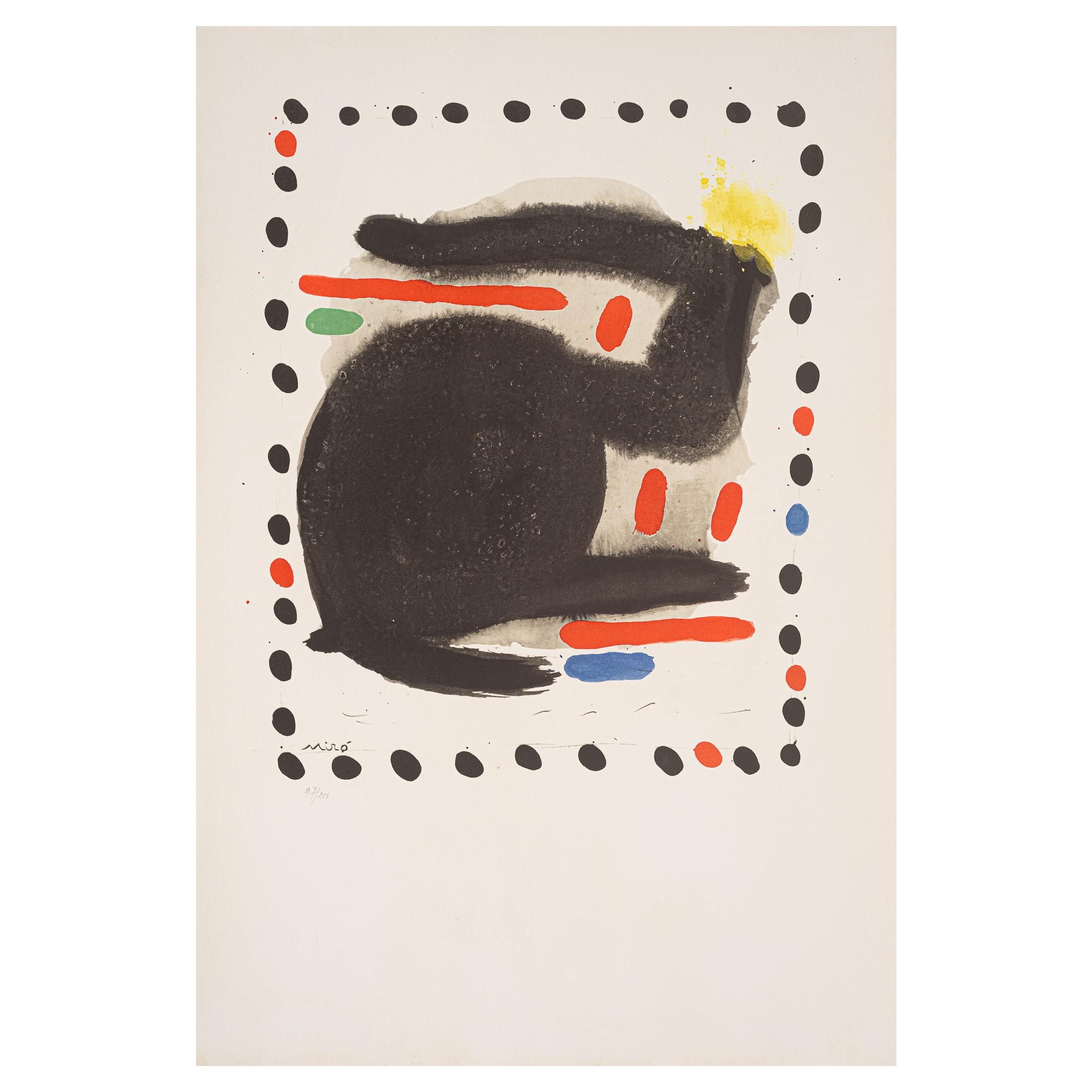 Joan Miró | Merce Cunningham and Dance Company | MutualArt