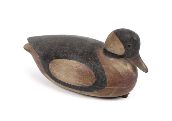 Mark McNair | A contemporary carved and painted duck decoy | MutualArt