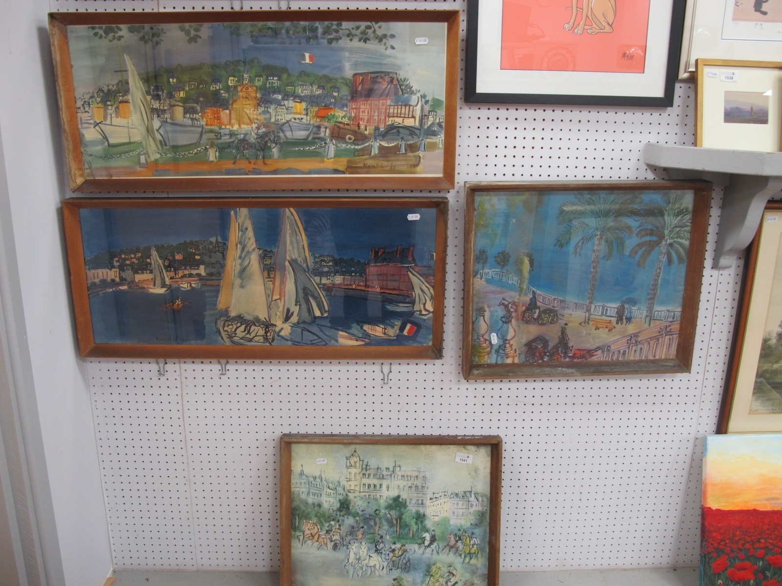 Raoul Dufy | Marché à Falaise (Markt in Falaise) (Circa 1905) | MutualArt