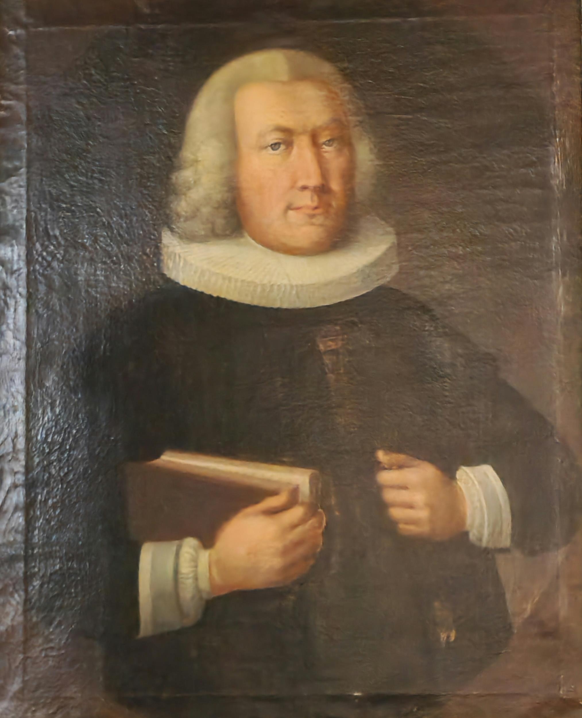 Danish School, 18th Century | portrait of a Bishop in ruff collar ...