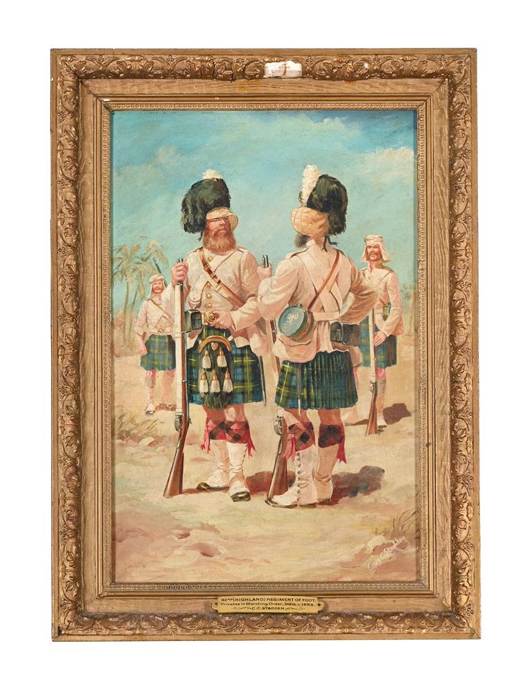 CHARLES C. STADDEN | 92ND REGIMENT OF FOOT (1858) | MutualArt