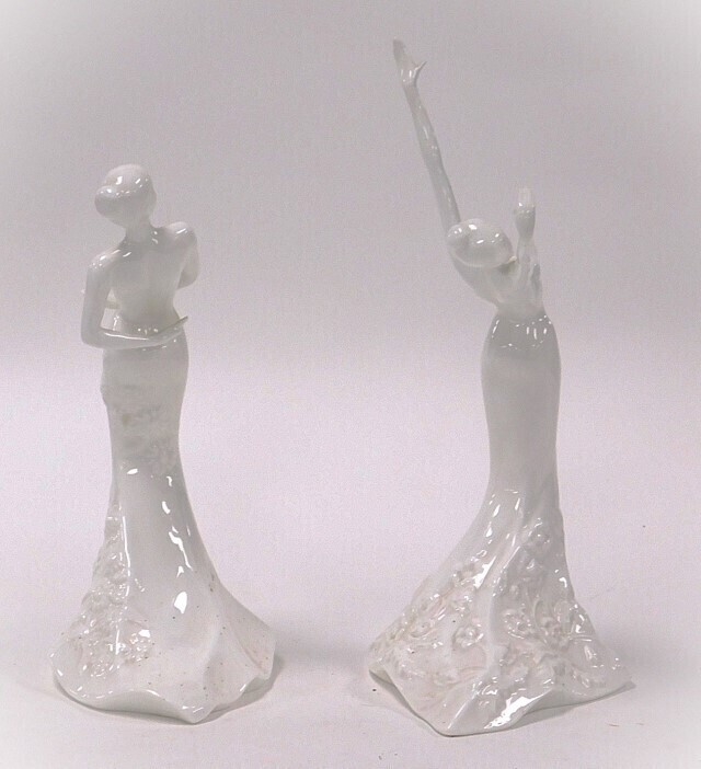 Neil Welch | Two Coalport porcelain figures | MutualArt