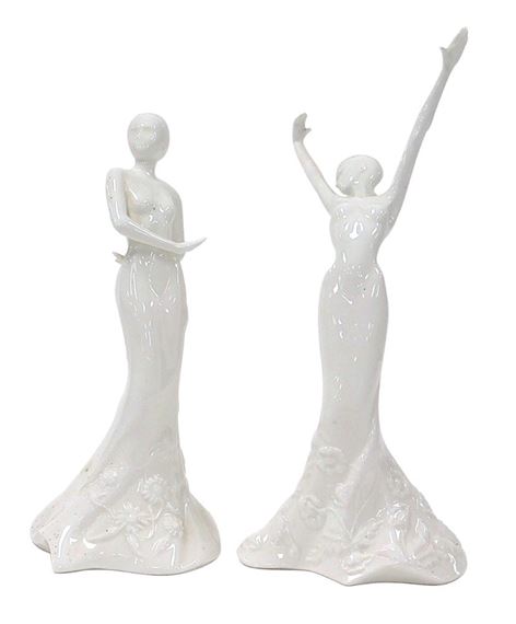 Neil Welch | Two Coalport porcelain figures | MutualArt