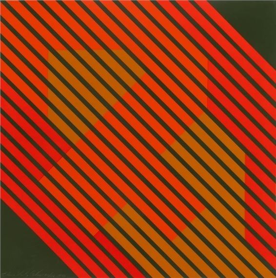 Elaine Lustig Cohen | Elaine Lustig Cohen Line Composition Screenprint ...