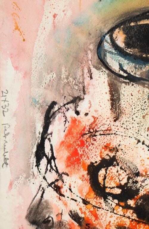 Greta L. Schreyer | Greta Schreyer Abstracted Still Life Watercolor ...