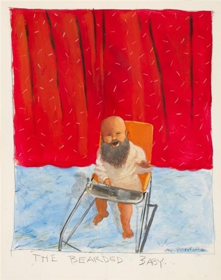 Michael Paraskevas | Michael Paraskevas Baby Acrylics on Paper, 2 ...