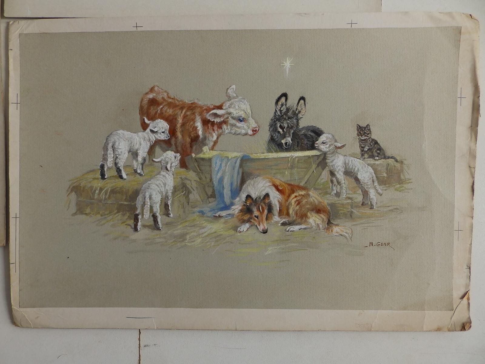 Mabel Gear | Mabel Gear (1898-1987) - three unframed signed ...