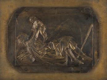 Giacomo Manzù | Mother and child (bronze relief | MutualArt