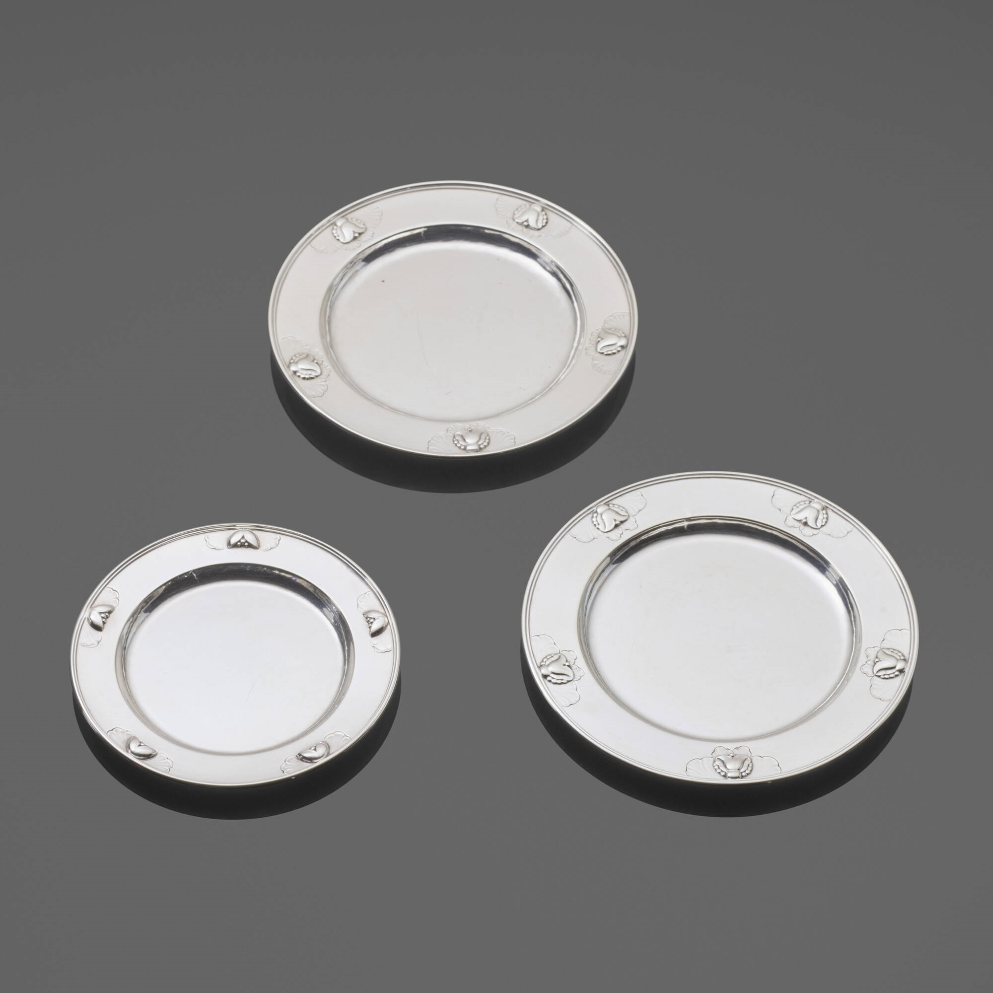 Georg Jensen | Collection of fourteen tabletop articles (Circa 1935 ...