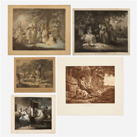 George Morland | Five works (1788 - 1803) | MutualArt