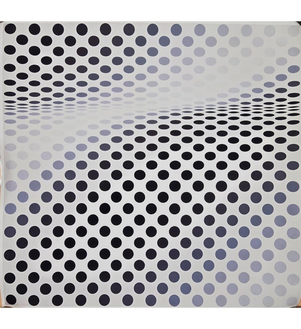 Bridget Riley | Shadow Rhythm (1989) | MutualArt