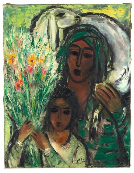 Reuven Rubin | Peace Offering | MutualArt