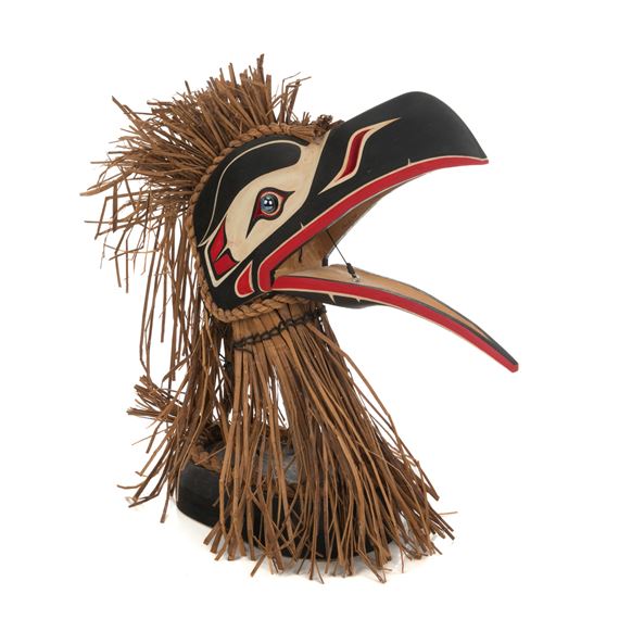 Stanley Clifford Hunt | Articulated Raven Model Mask (2000) | MutualArt