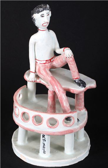 Ruben Manuel | BOY ON A PEDESTAL | MutualArt