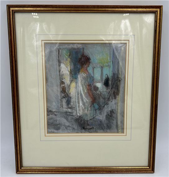 Bernard Dunstan | Cottage Bedroom | MutualArt