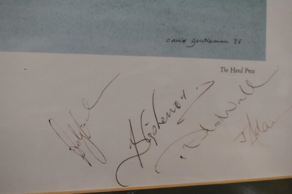 David Gentleman | A 1986 print by David Gentleman of the Lords Pavilion ...