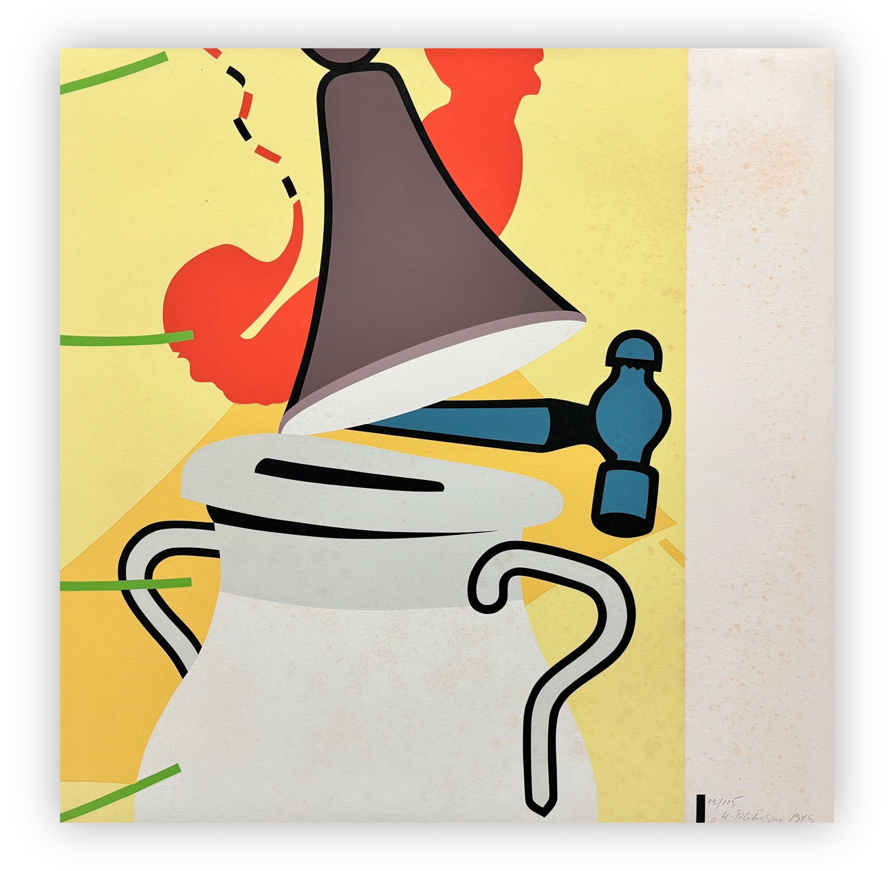 Hervé Télémaque | Le retour du Printemps (1974) | MutualArt