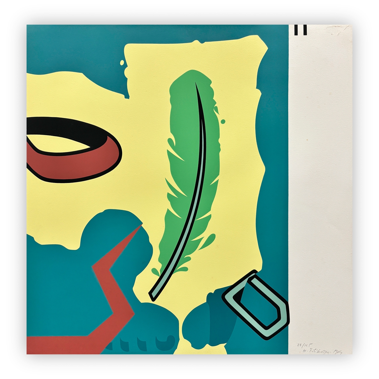 Hervé Télémaque | Le retour du Printemps (1974) | MutualArt